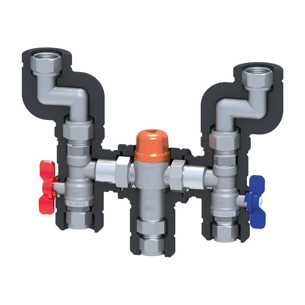 AVG Quickie 506 Continuous Flow HWS Quick Installation Kit c/w ...